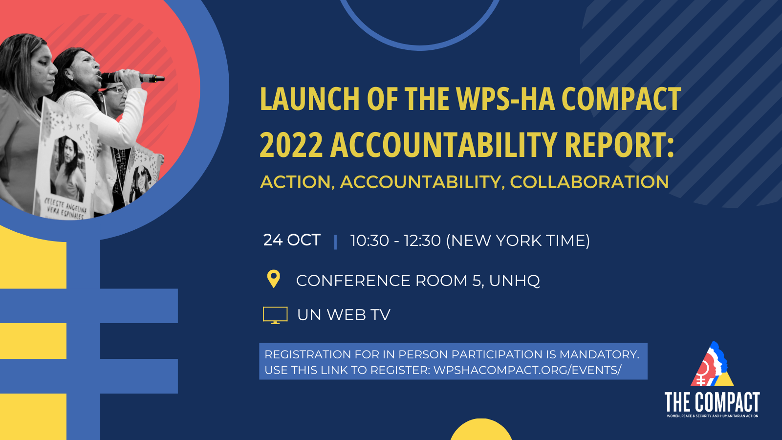 Launch of the WPS-HA Compact 2022 Accountability Report: Action ...